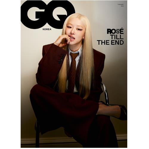 GQ 2025.02 x ROSÉ D TYPE – Hana space