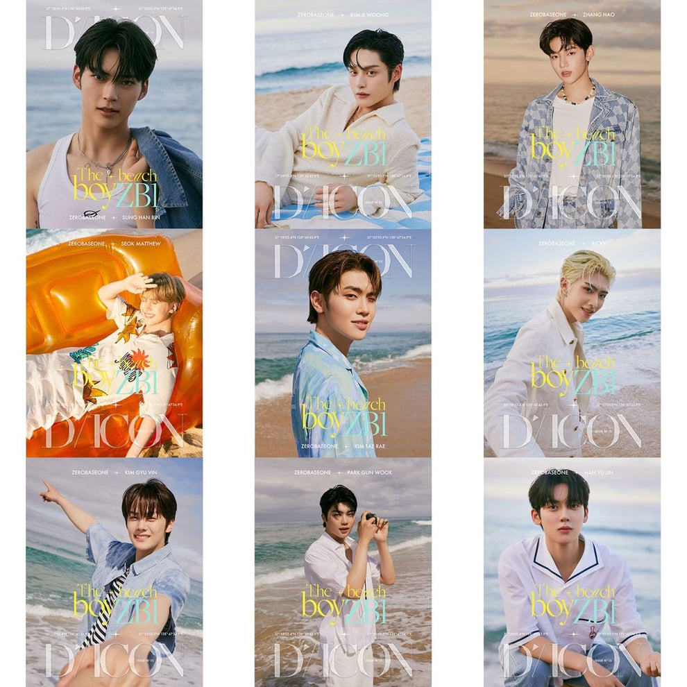 (Member versions) DICON VOLUME N°15 ZEROBASEONE : The beach boyZB1 ...