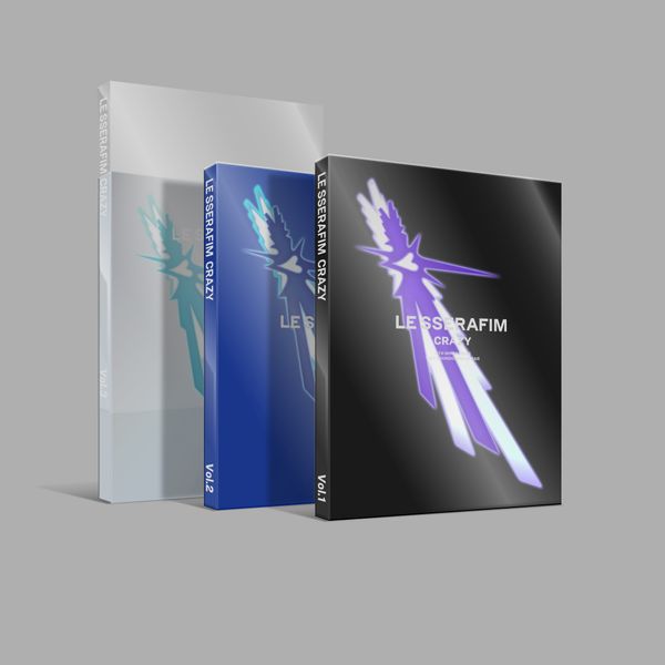 LE SSERAFIM - 4TH MINI ALBUM [CRAZY] (Random Ver.) – Hana space